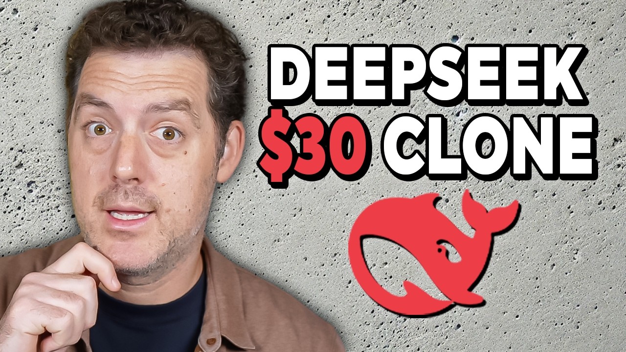 DeepSeek R1 Cloned for $30?! PhD Student STUNNING Discovery - ebuys